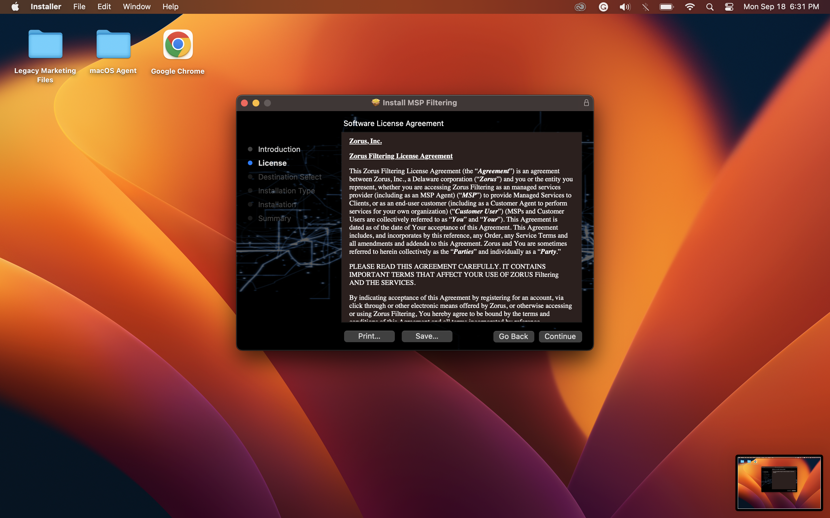 macOS Agent Setup Guide